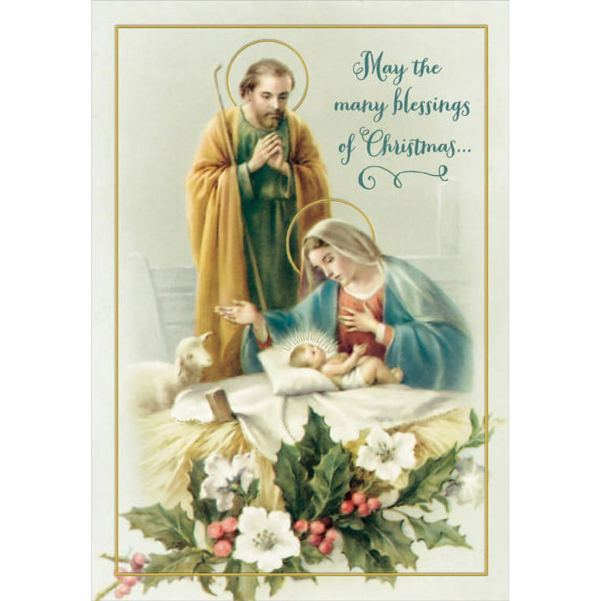 Mary And Jesus Christmas Cards