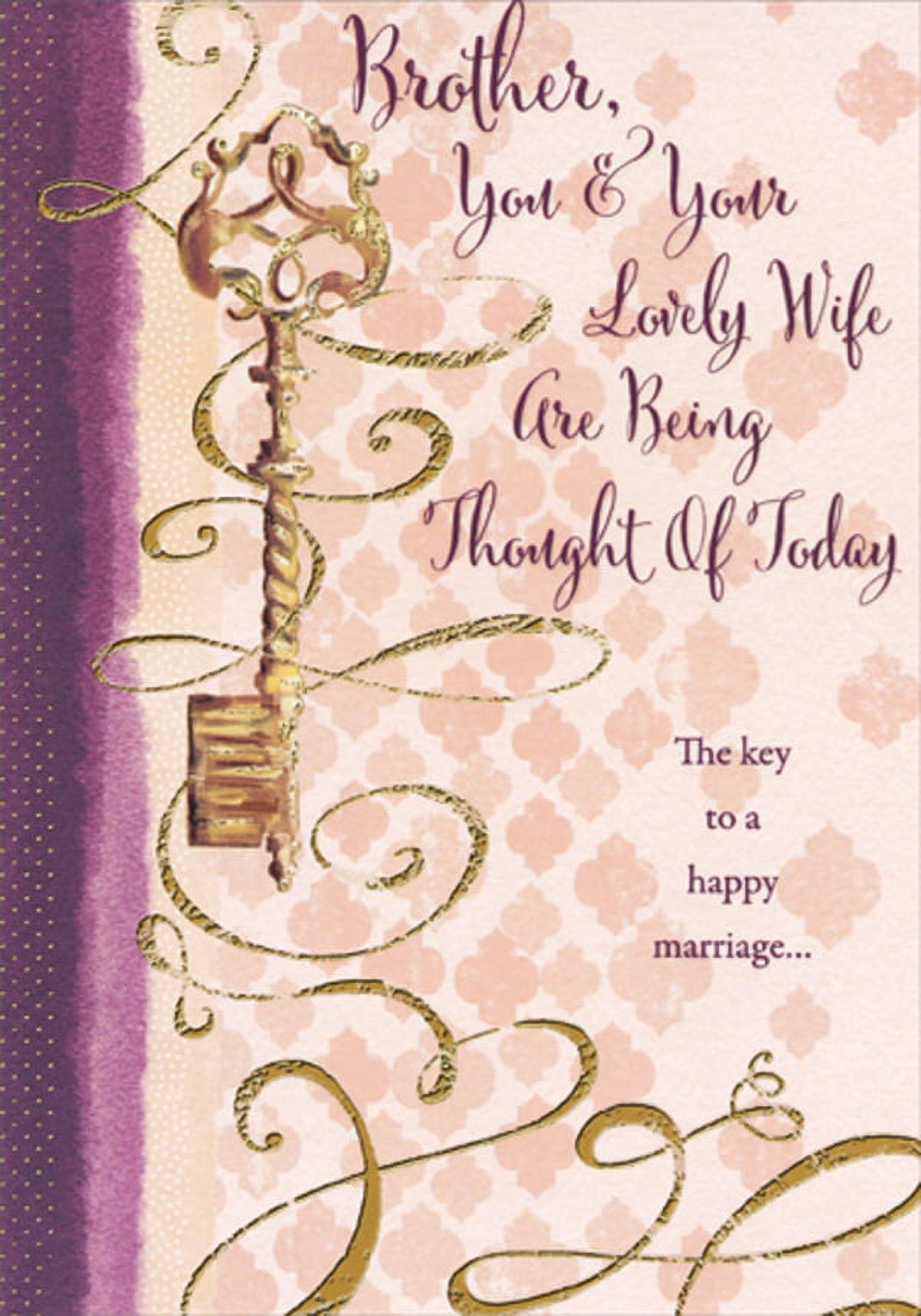 Designer Greetings Key To a Happy Marriage Wedding Anniversary ...