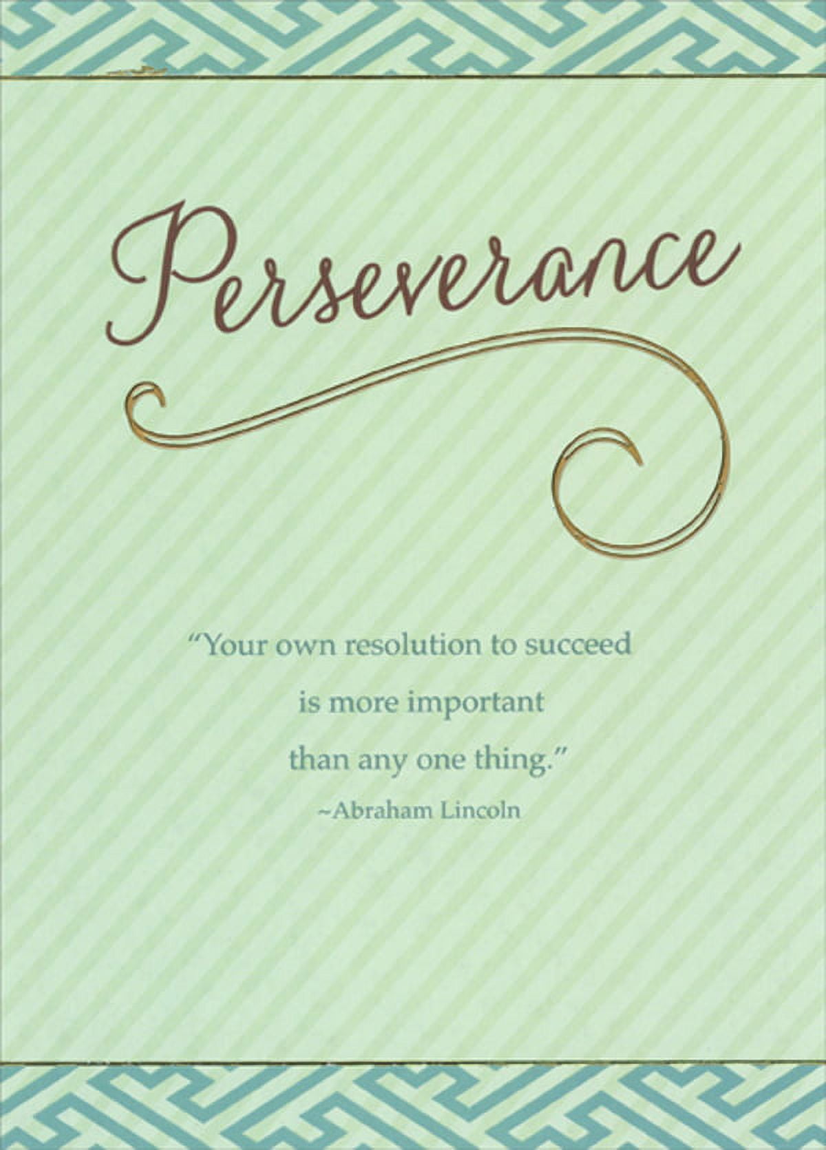 Designer Greetings Perseverance : Abraham Lincoln Quote University ...