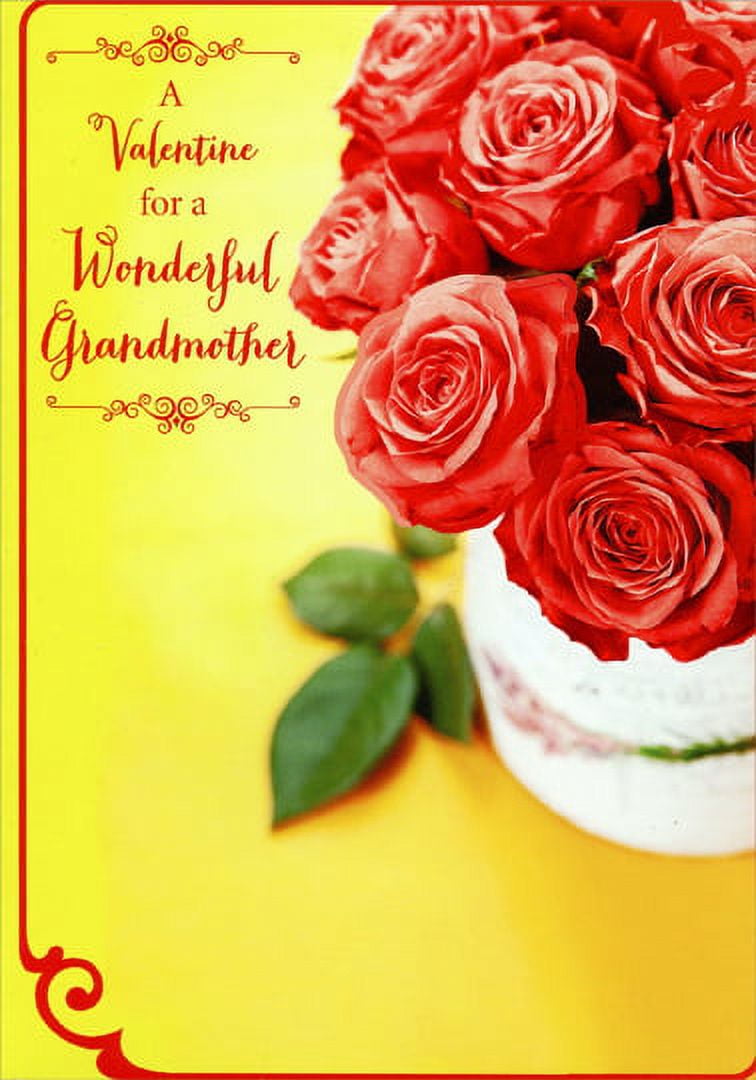 Valentine's Day Grandmother Greeting Card w/Envelope - Walmart.com