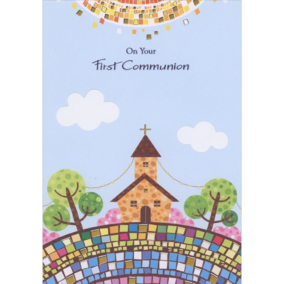 Congratulations on Your First Communion Greeting Card w/Envelope ...
