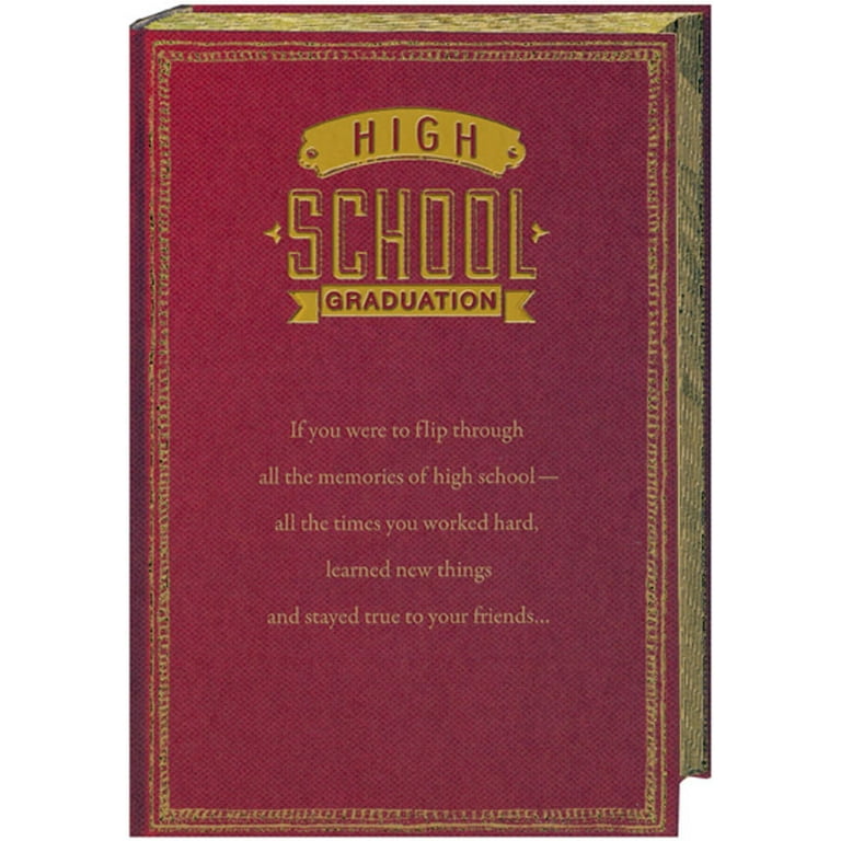 High School Graduation Congratulations Cards What To Write In A