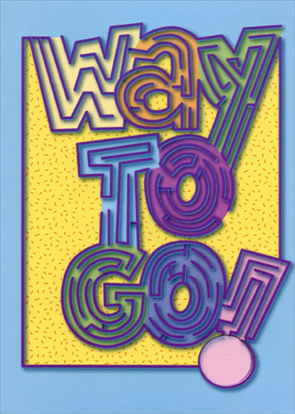 Designer Greetings Way to Go Congratulations Card for Kids / Children ...