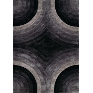 Designer Home Revolution Shag Area Rug 2100 21726 Pinnacle Beige 5' 3 ...