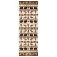 Designer Home Swan Area Rug 2050 10872 Kanza Grey Lines Slices 7' 10" x ...