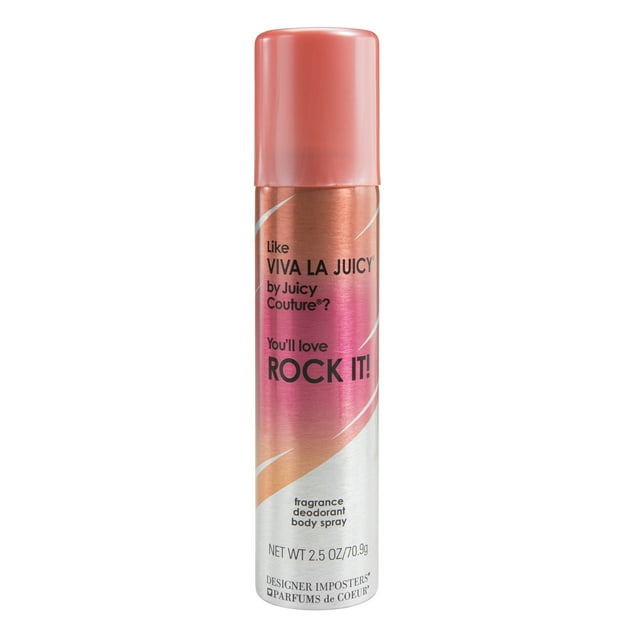 Designer Imposters Rock It! Body Spray for Women, 2.5 Fl oz - Walmart.com