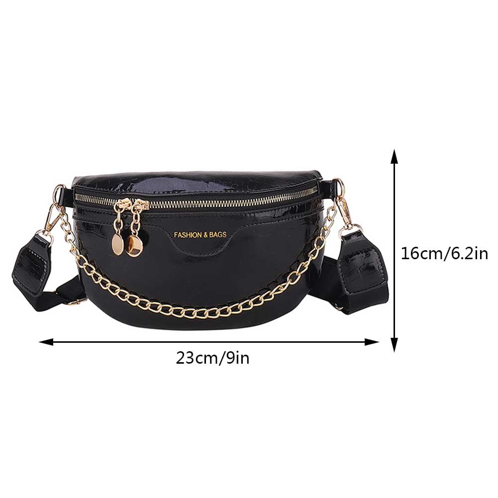 Designer Luxury Chest Bag For Women Leather Chest Waist Pack Travel ...