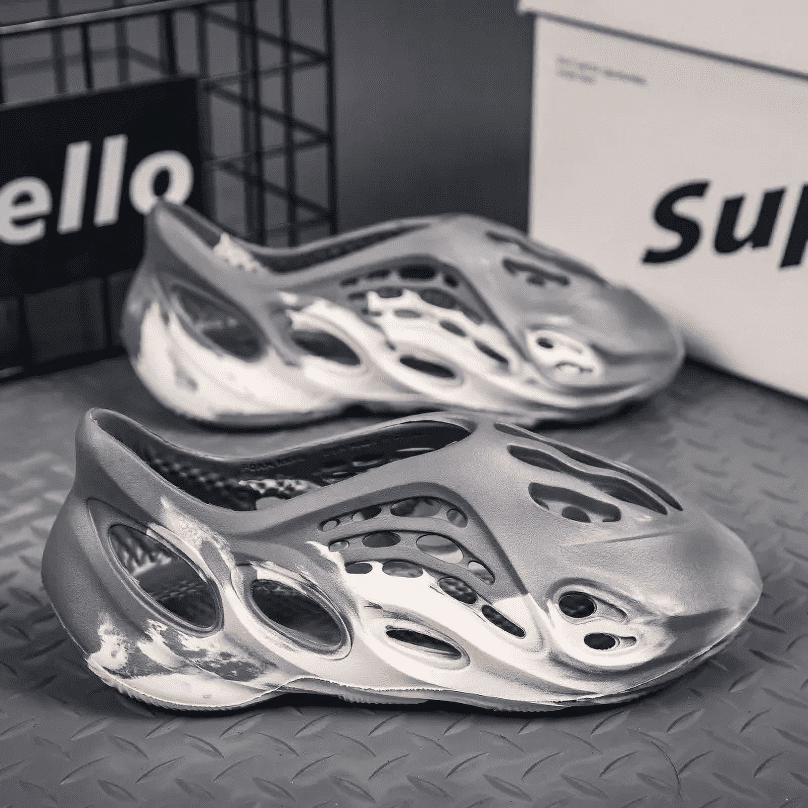 Designer Men Women Foam Runner Slides Slippers Sandals KW Onyx MX ...