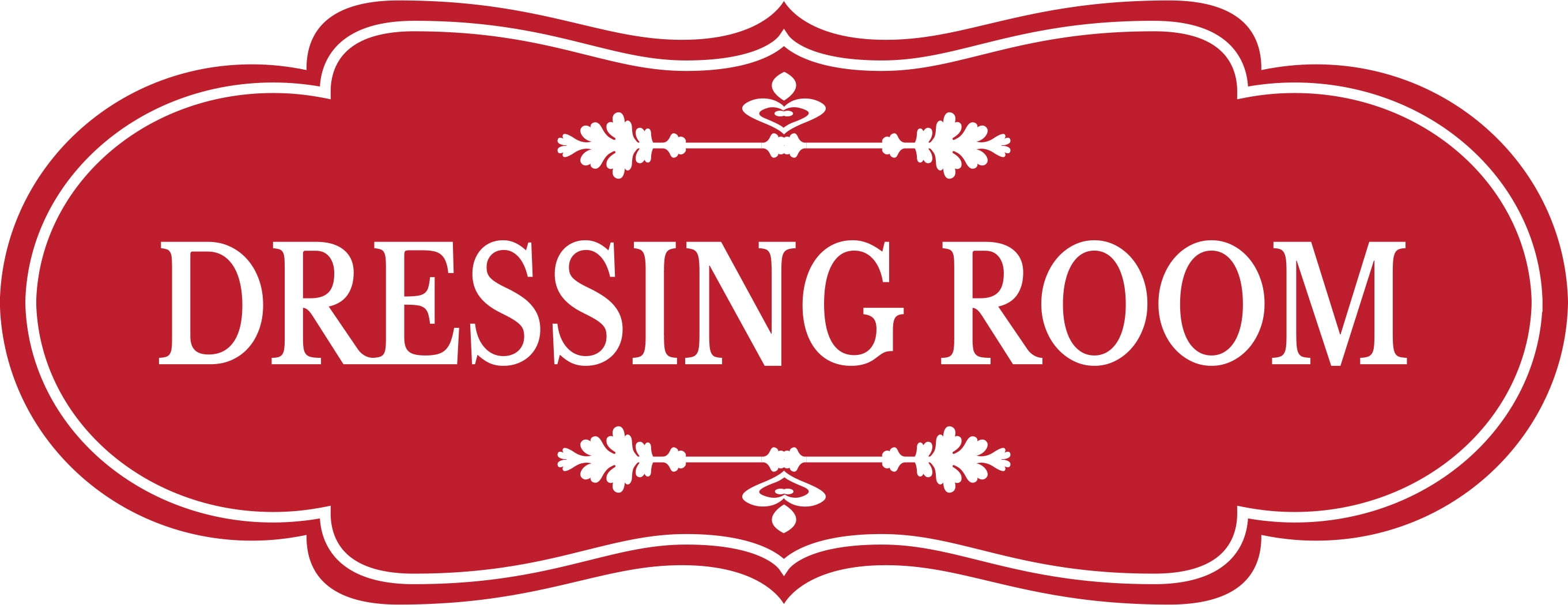 Designer Plus Dressing Room Wall or Door Sign | Business and Workplace ...