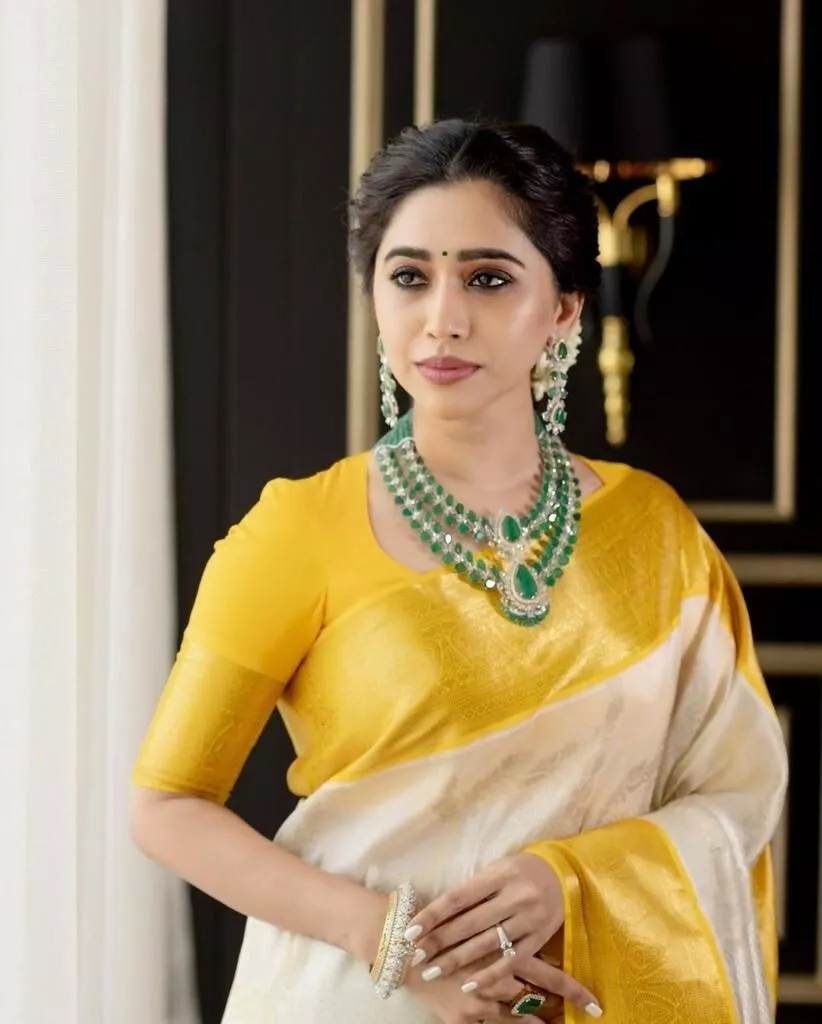 Designer Sari Bollywood Bridal Silk Saree Blouse South Indian Ethnic ...