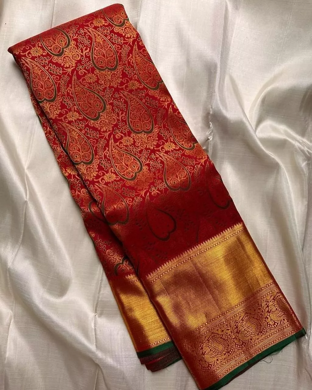 Designer Sari Bollywood Bridal Silk Saree Blouse South Indian Ethnic ...
