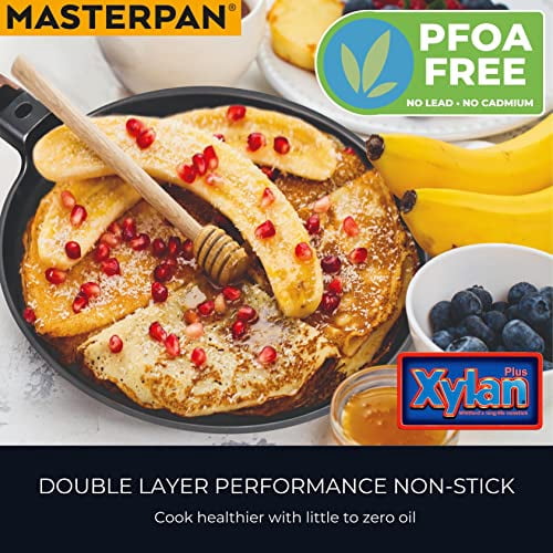 Designer Series Non-Stick Cast Aluminum Crepe Pan with Detachable ...