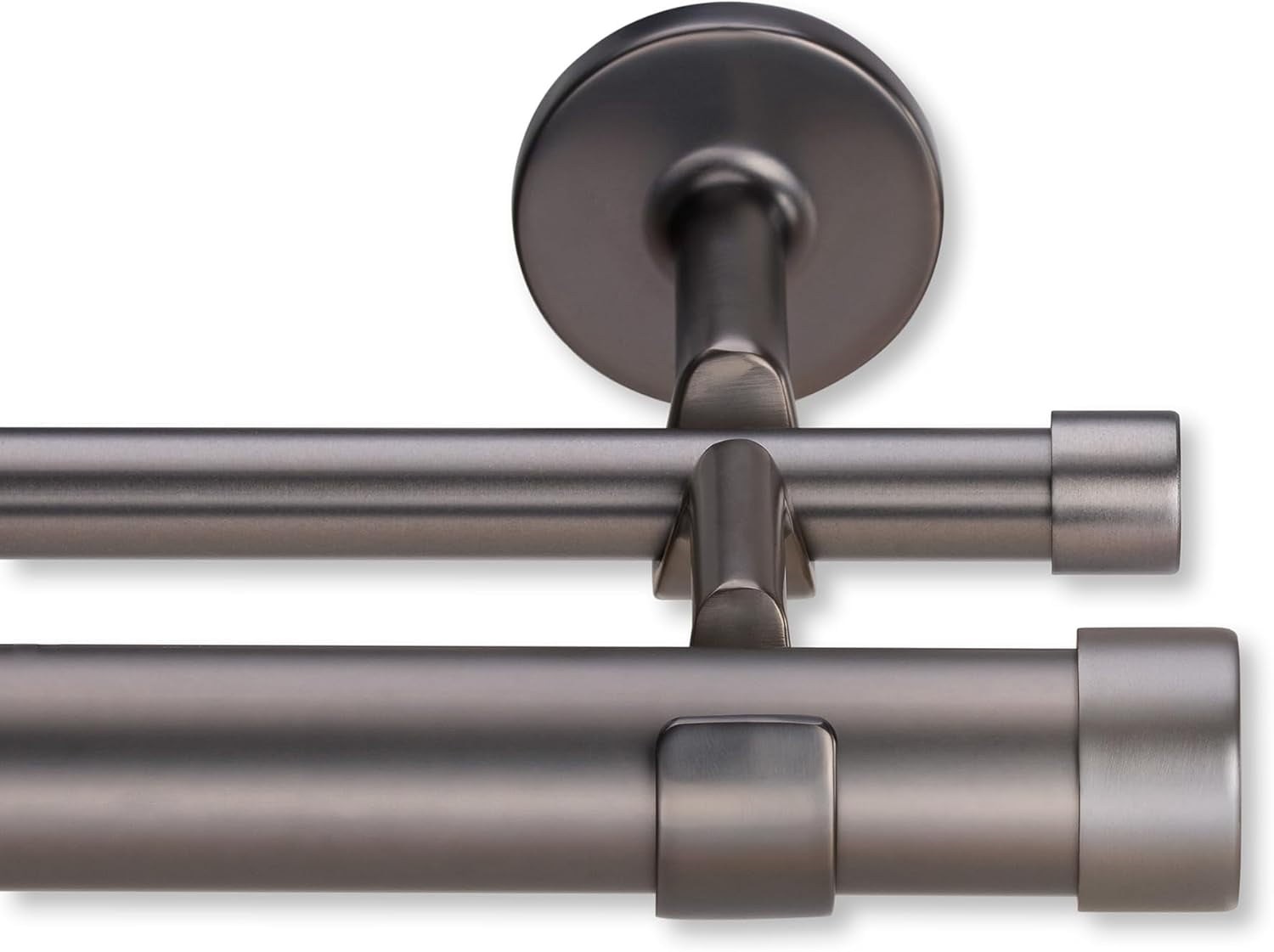 Designer Series - Premium 3 foot Custom Double Curtain Rod - 1-1/8 inch ...