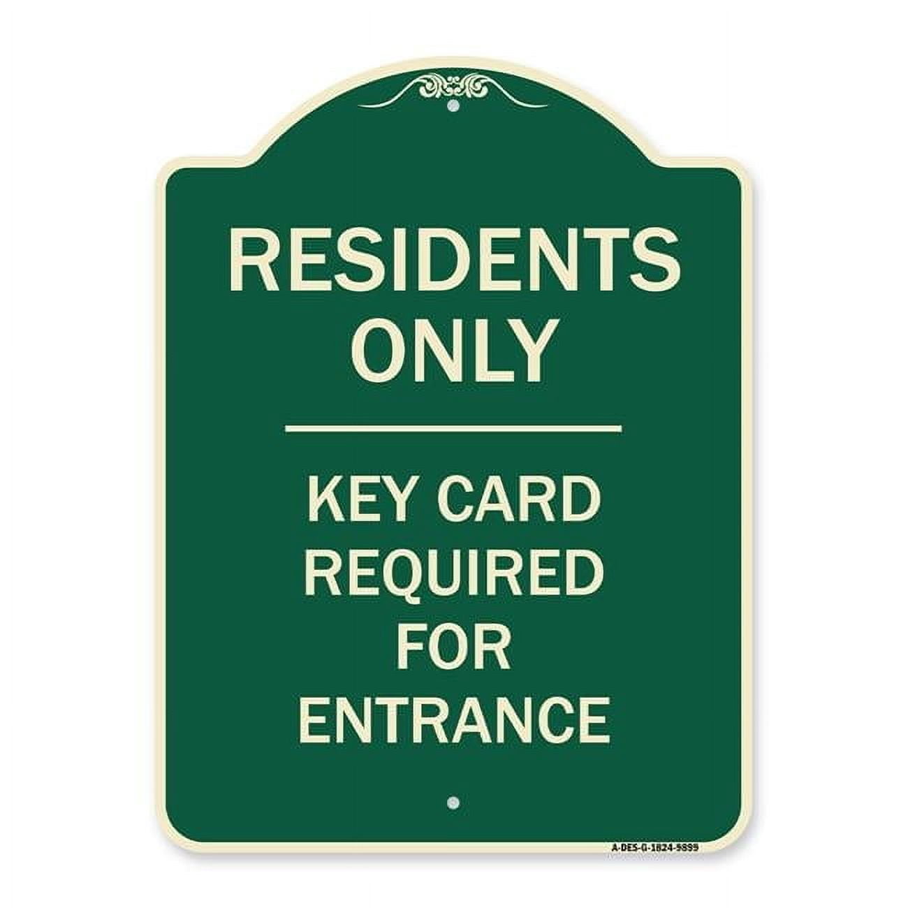 Designer Series Sign - Residence-only-key Card - Walmart.com