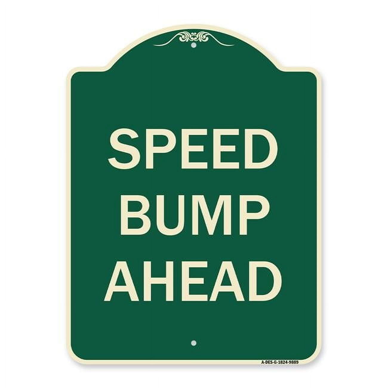 Designer Series Sign - Speed Bump Ahead - Walmart.com