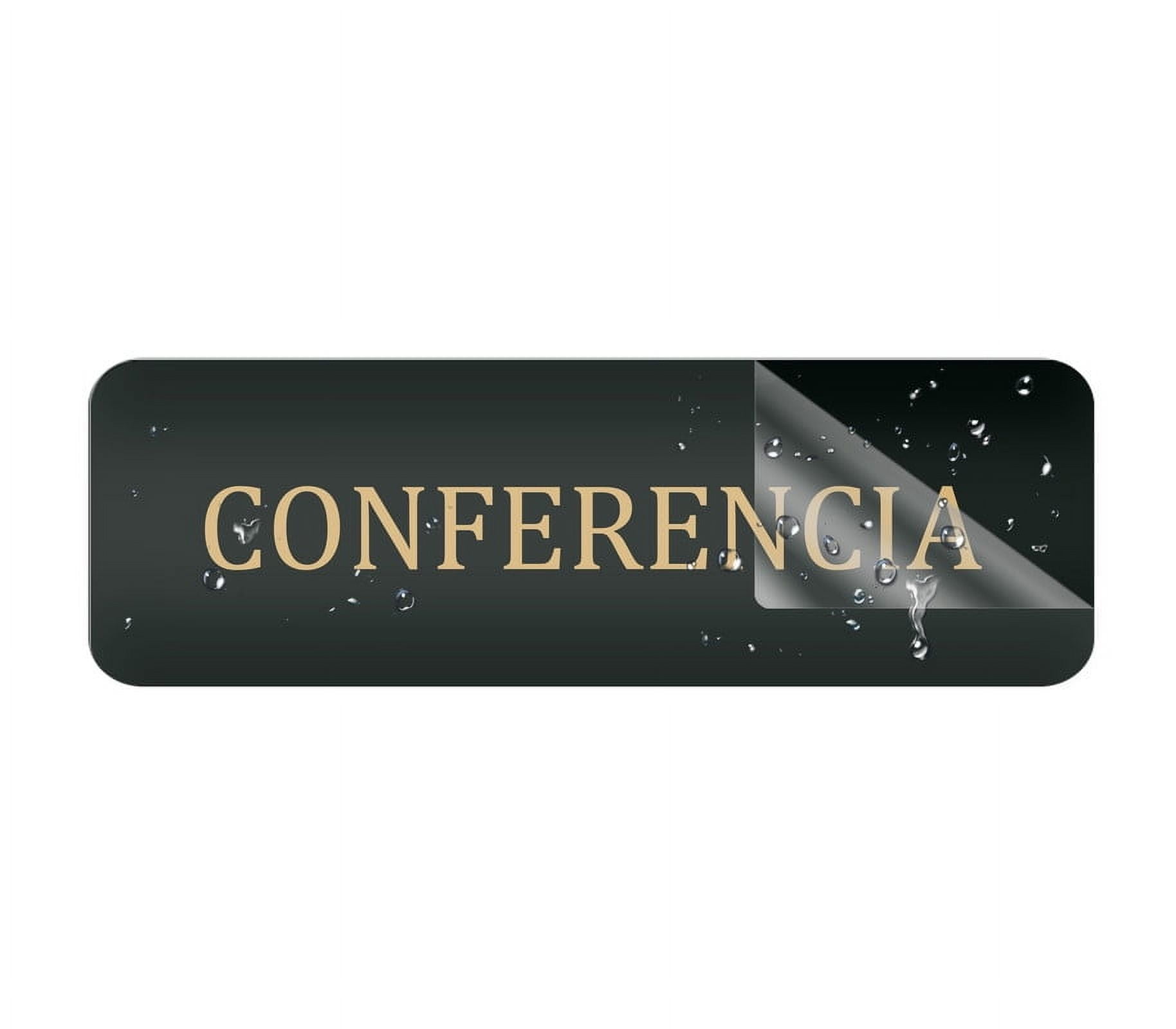 Designer Spanish Conferencia Wall Or Door Sign Acrylic Sign Easy To ...