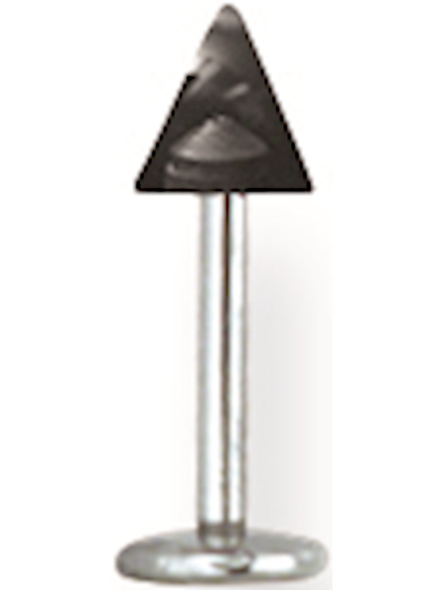 Designer Stainless Steel Sgss Labret W Uv Sensitive Acrylic Cone 16G (1 ...