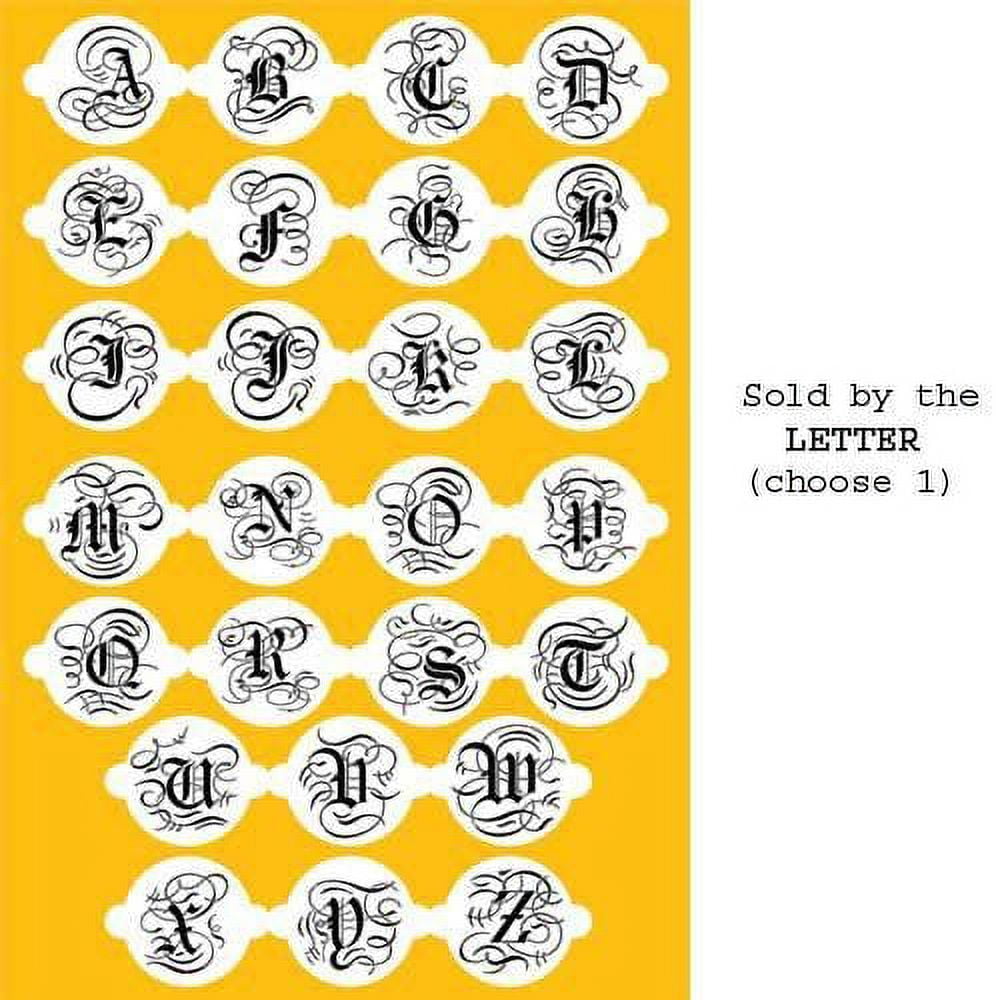 Designer Stencil Martha Stewart 9" Cake Letter - J - Walmart.com