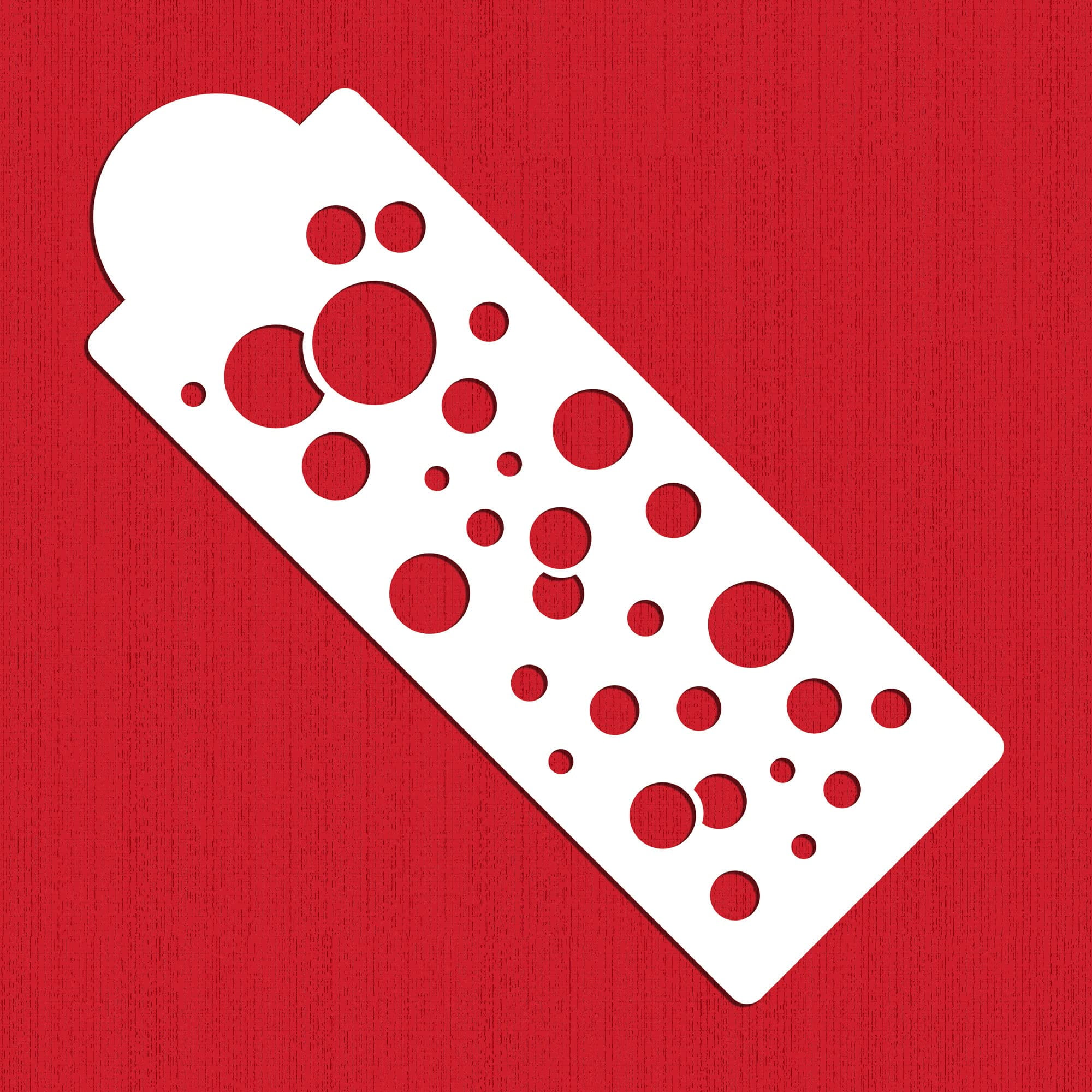 Designer Stencils Floating Bubbles Cake Stencil Side, Beige/semi-transparent - Walmart.com