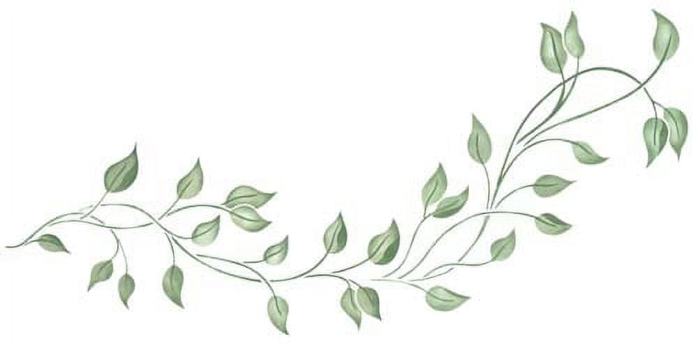 Designer Stencils Free-form Vine Wall Stencil 19.5” Art Stencils (2 Count) - Walmart.com