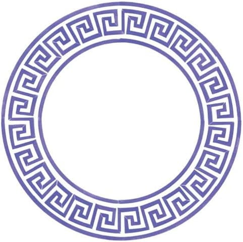 Designer Stencils Large Greek Key Circle Wall Stencil SKU #3280A ...