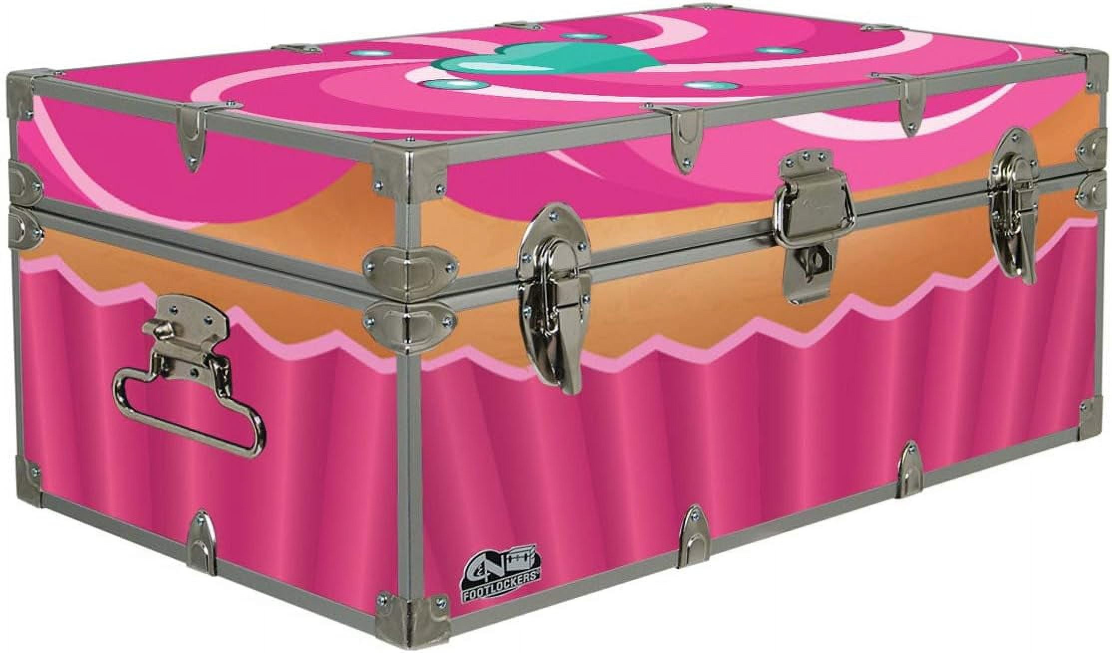 Designer Storage Trunk - Food Themes - 32 x 18 x 13.5 Inches - Durable ...