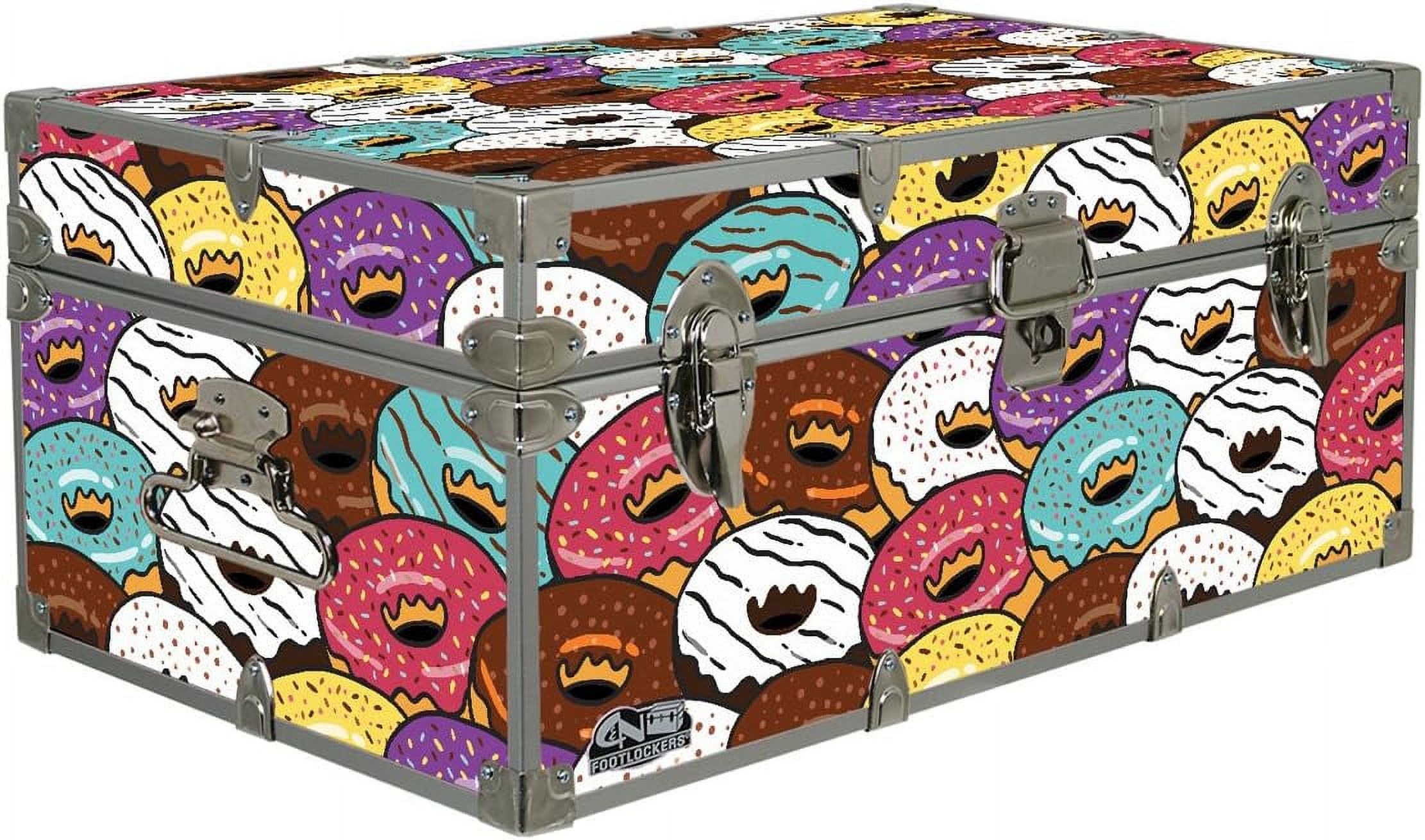 Designer Storage Trunk - Food Themes - 32 x 18 x 13.5 Inches - Durable ...