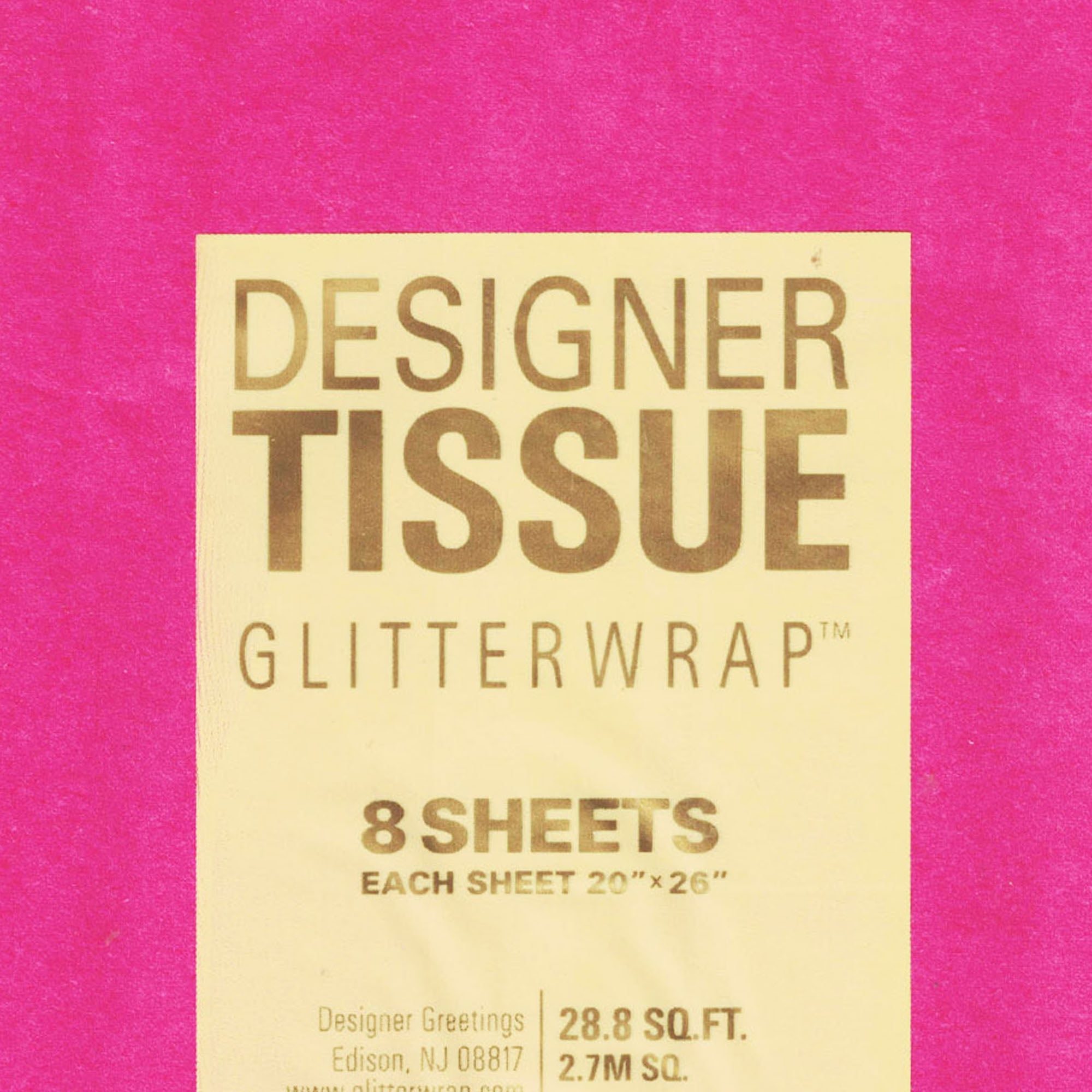 Designer Tissue Paper 'Hot Pink' (8 sheets) - Walmart.com