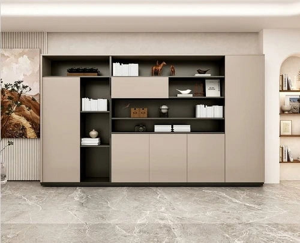 Designer Vanity Office Desk L Shaped Reception High Quality Boss Computer Desk Organizer Unique ...