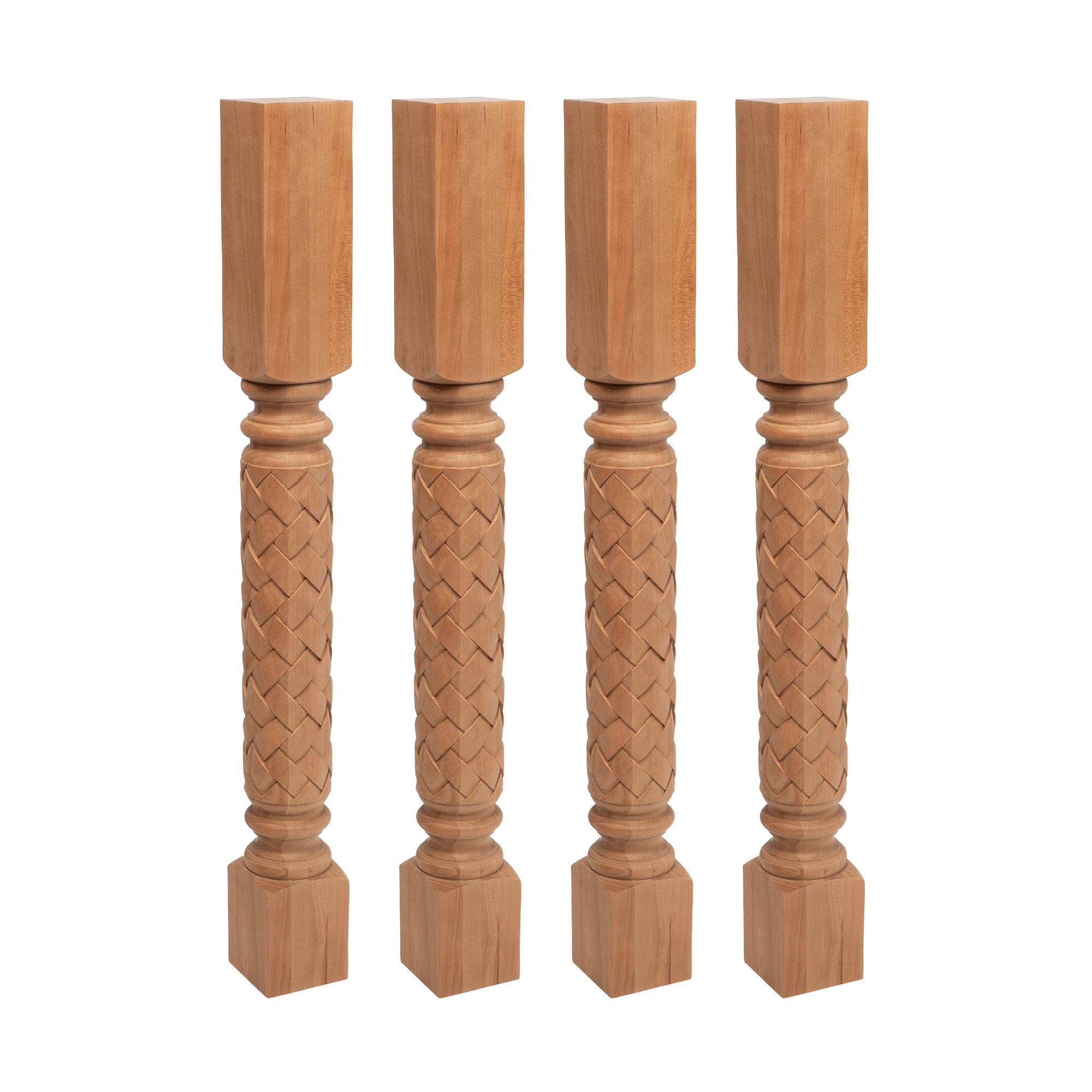 Designer's Edge Millwork 35-1/4 in. High x 3-3/4 in. Wide x 3-3/4 in ...