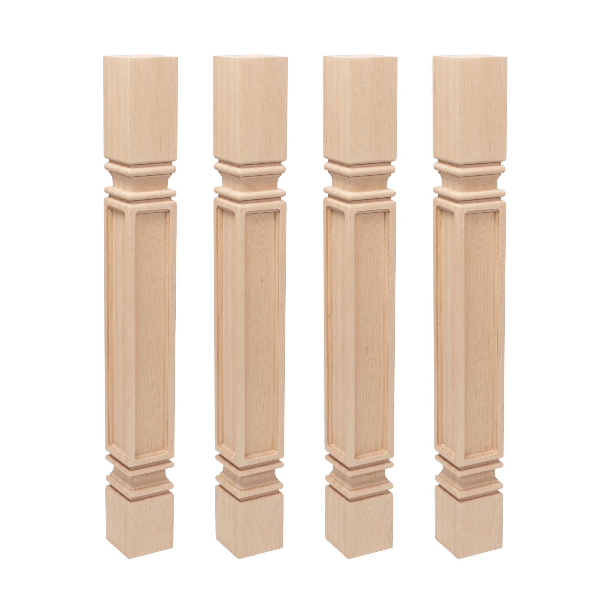 Designer's Edge Millwork 35-1/4 in. High x 3-3/4 in. Wide x 3-3/4 in ...