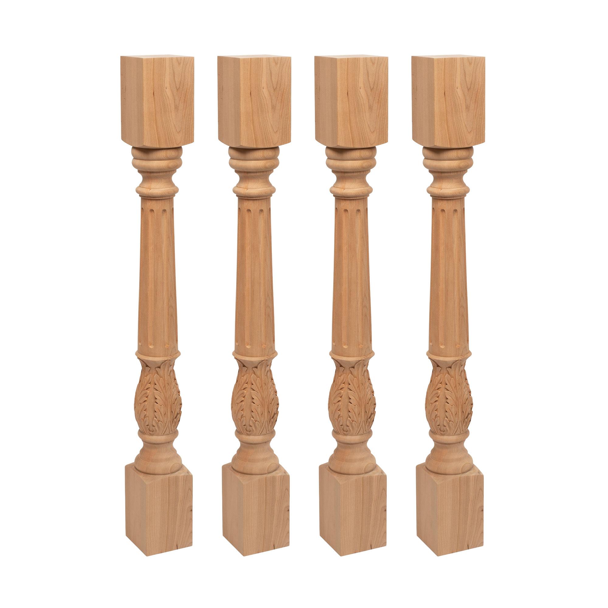 Designer's Edge Millwork 35-1/4 in. High x 3-3/4 in. Wide x 3-3/4 in ...