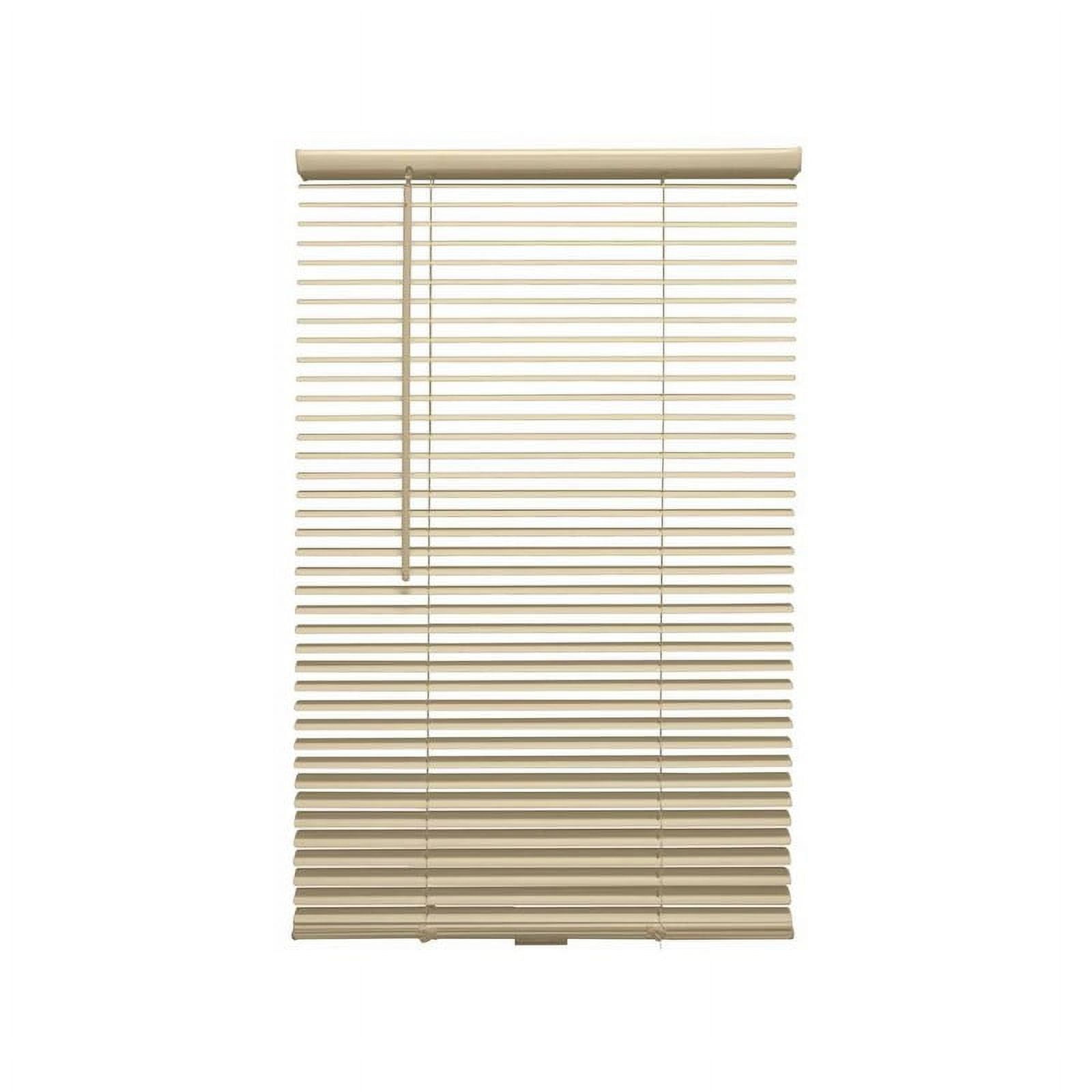 Designer's Touch 3589934 Alabaster Cordless 1 in. Room Darkening Vinyl ...