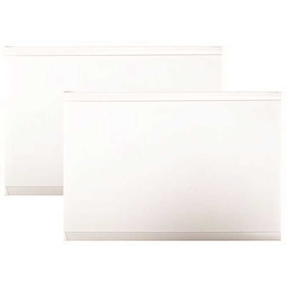 Designer's Touch UNV5W White Valance Return for 3-1/2 in. Vertical ...