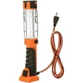Designers Edge L1920 16/3 6’ Orange Fluorescent Work Light with ...