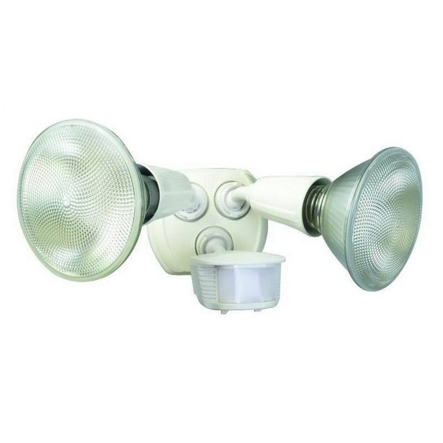 Designers Edge Motion-Sensing Hardwired LED White Security Floodlight ...
