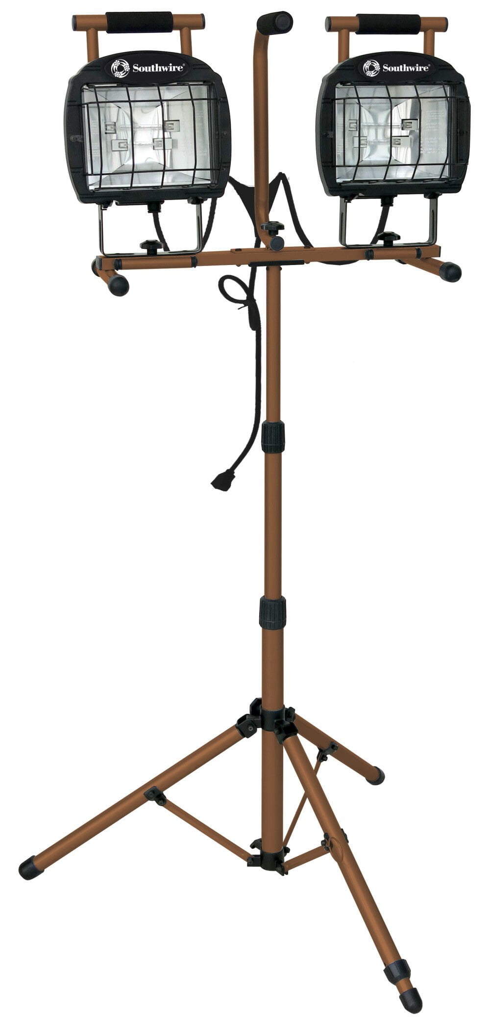 Southwire Tripod Work Light 1400 Watt Halogen Twin Head - Walmart.com
