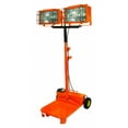 Designers Edge Telescoping Metal Halide Industrial Work Light, Orange ...