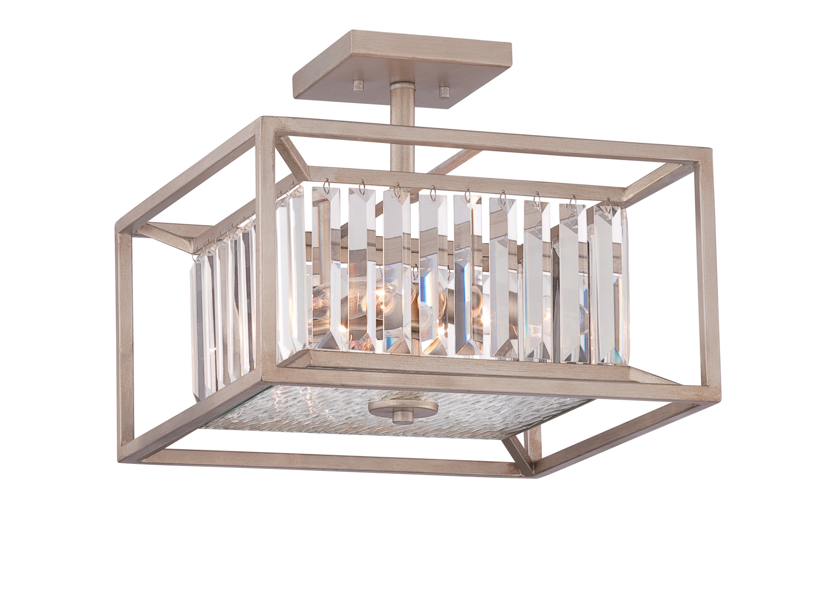 Designers Fountain 87411 Linares 3 Light Semi-Flush Ceiling Fixture ...