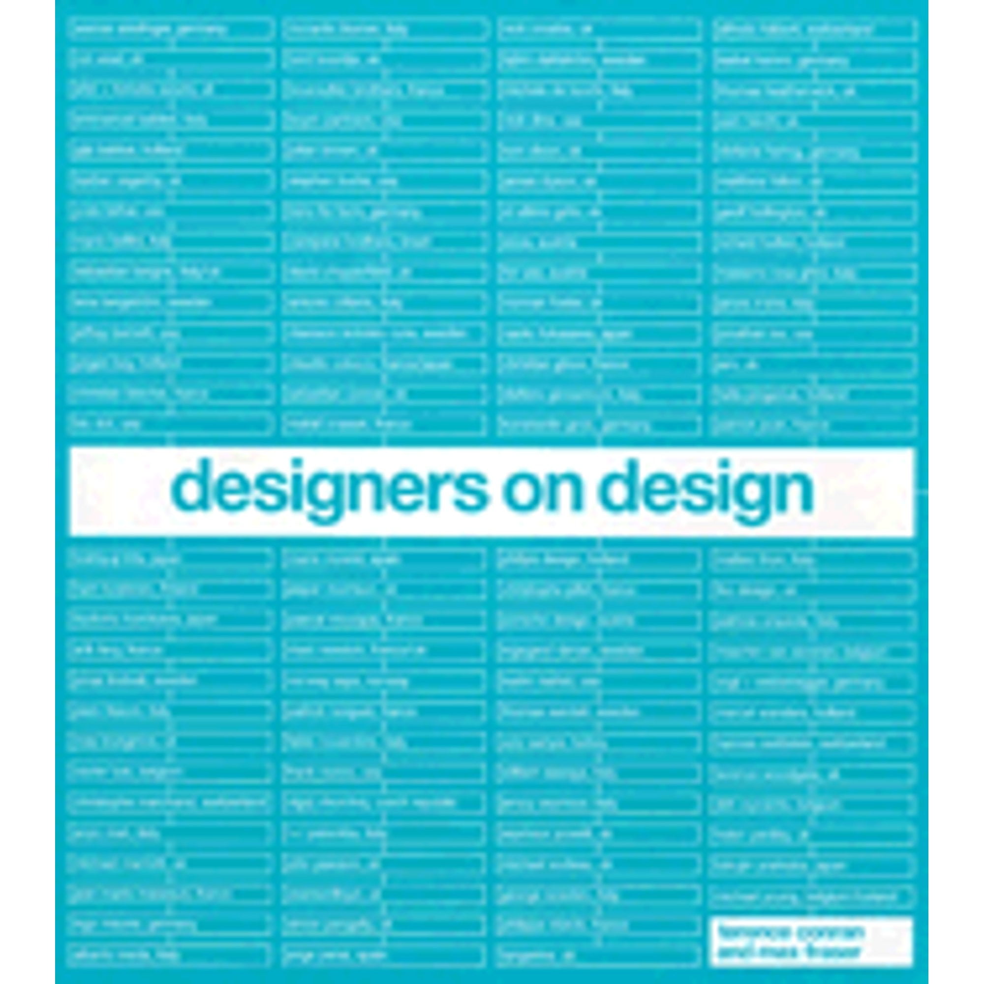 Pre-Owned Designers on Design (Hardcover 9781840914009) by Terence ...