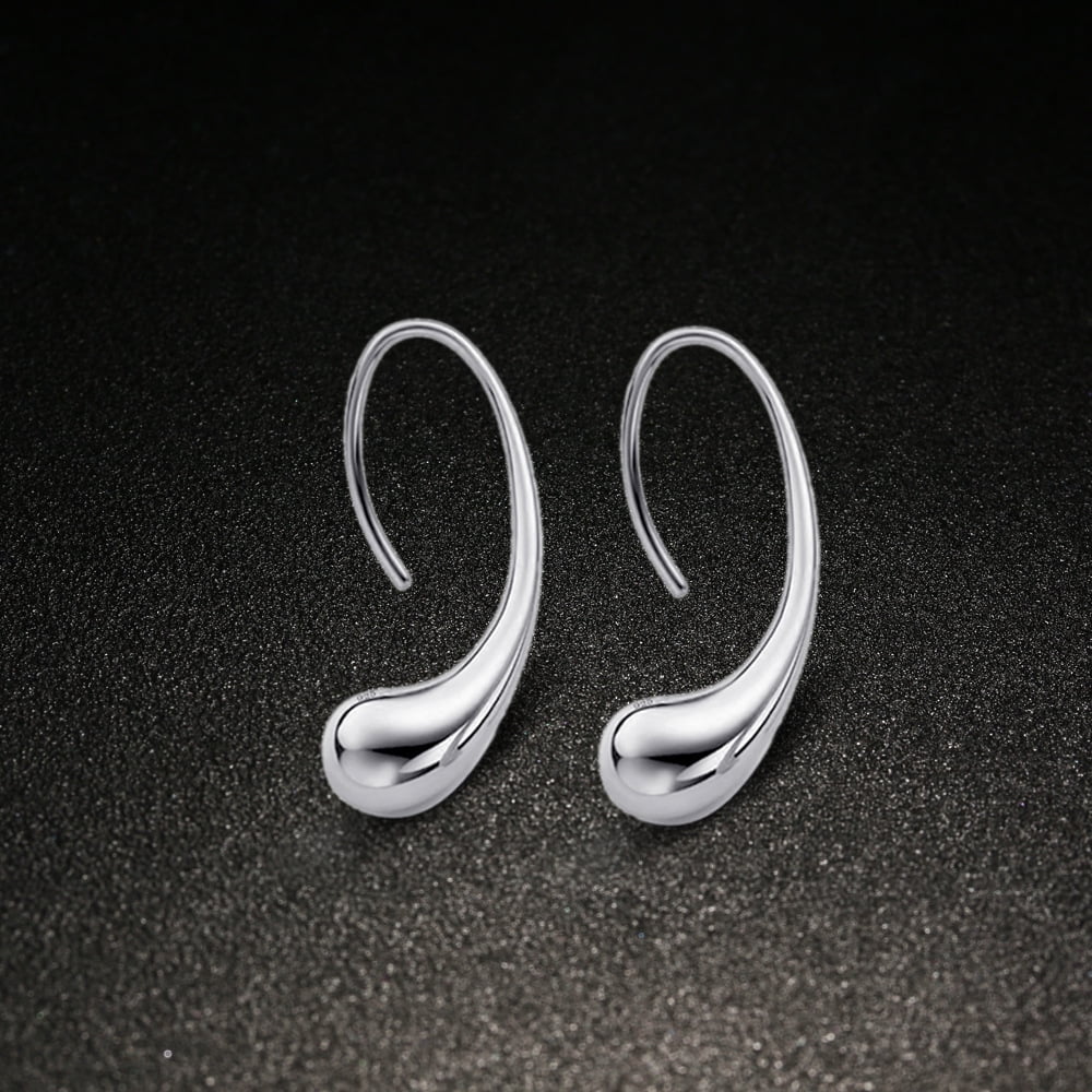 Designice 1Pcs Silver Earrings, Elegant Silver Earrings for Women ...