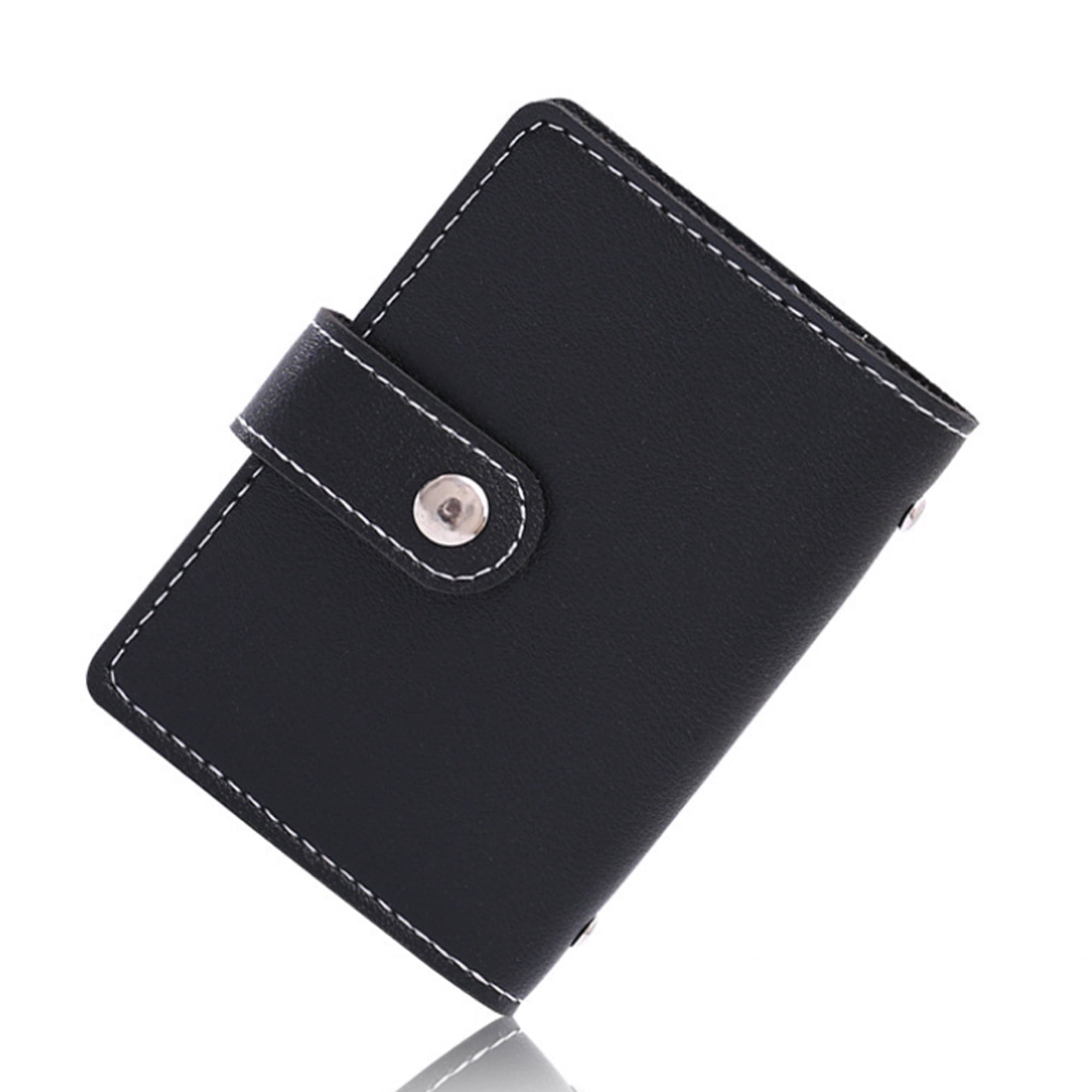 Designice 26 Card Slots Womens Card Wallets Black - Walmart.com