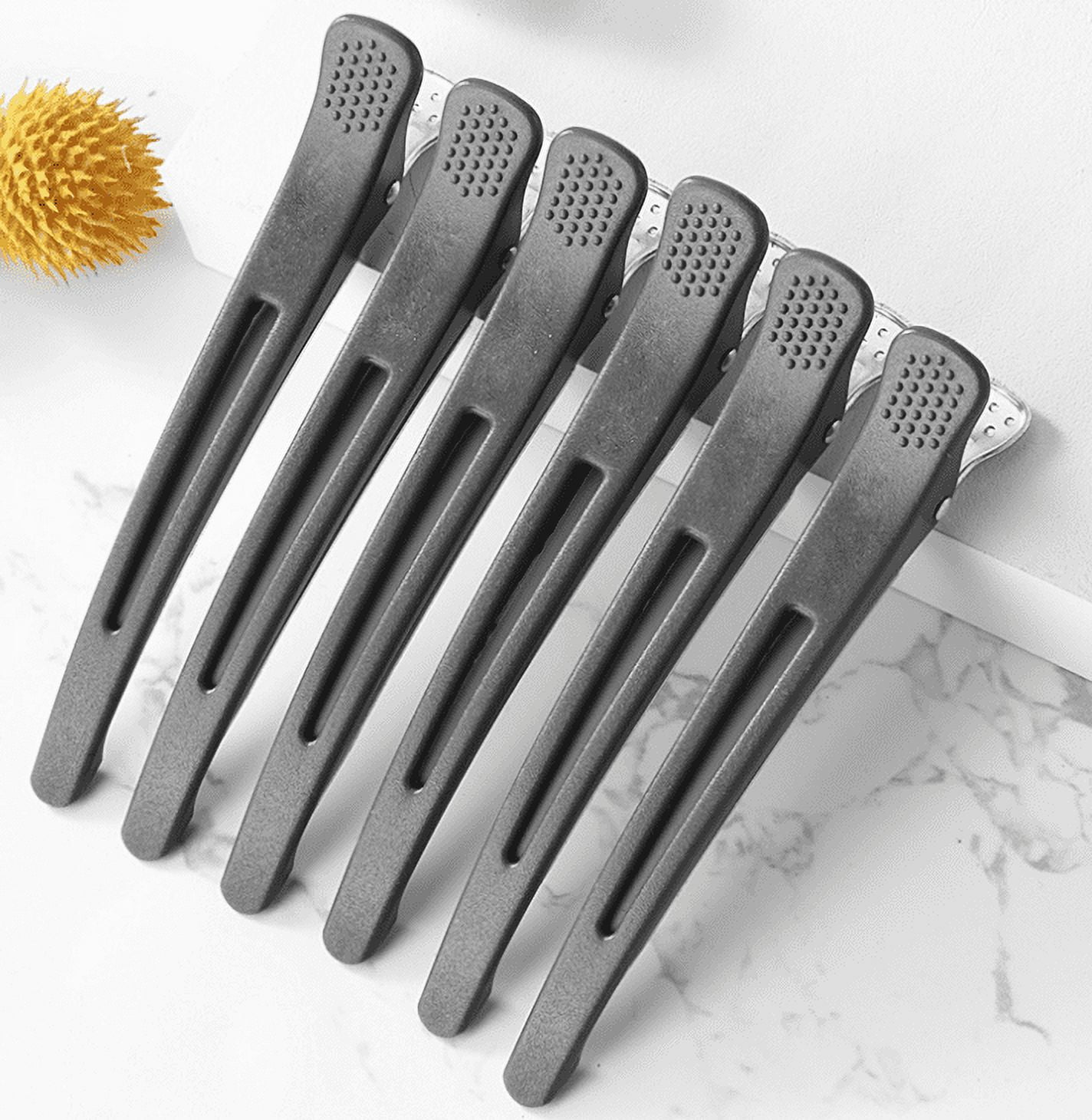 6pcs Professional Hair Clips for Styling Sectioning, Non Slip No-Trace ...