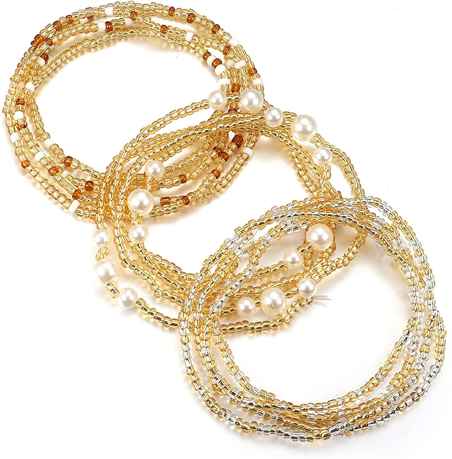 Designice Jstyle Waist Beads Body Jewelry, Colorful Belly Beads, Bead ...