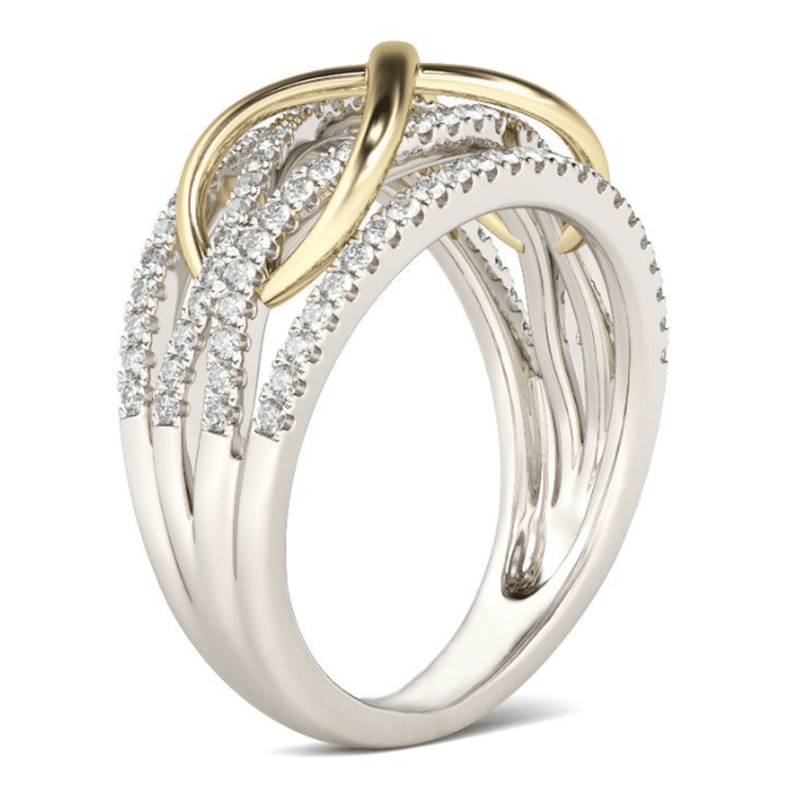 Designice Rings for Women，Mother Daughter Connection Sterling Silver ...