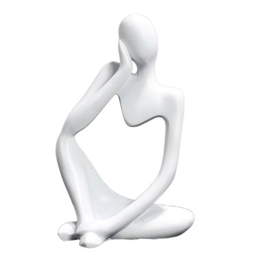 Better Homes & Gardens Marble Tabletop Sculpture, 4 Inch Modern ...