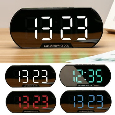 Sharp Digital LED Alarm Clock - Easy Operation, Large Numbers, Built-in ...