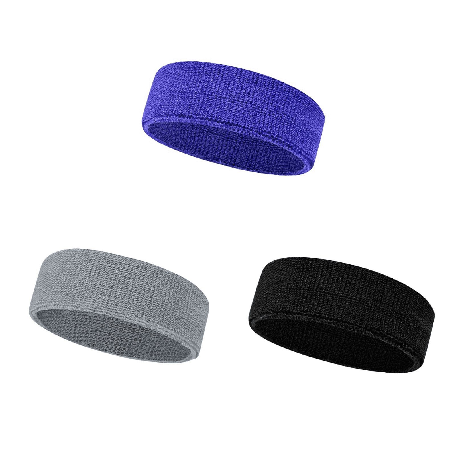 Designice Sweat Band Headbands,Absorbent Headbands for Men,Versatile ...