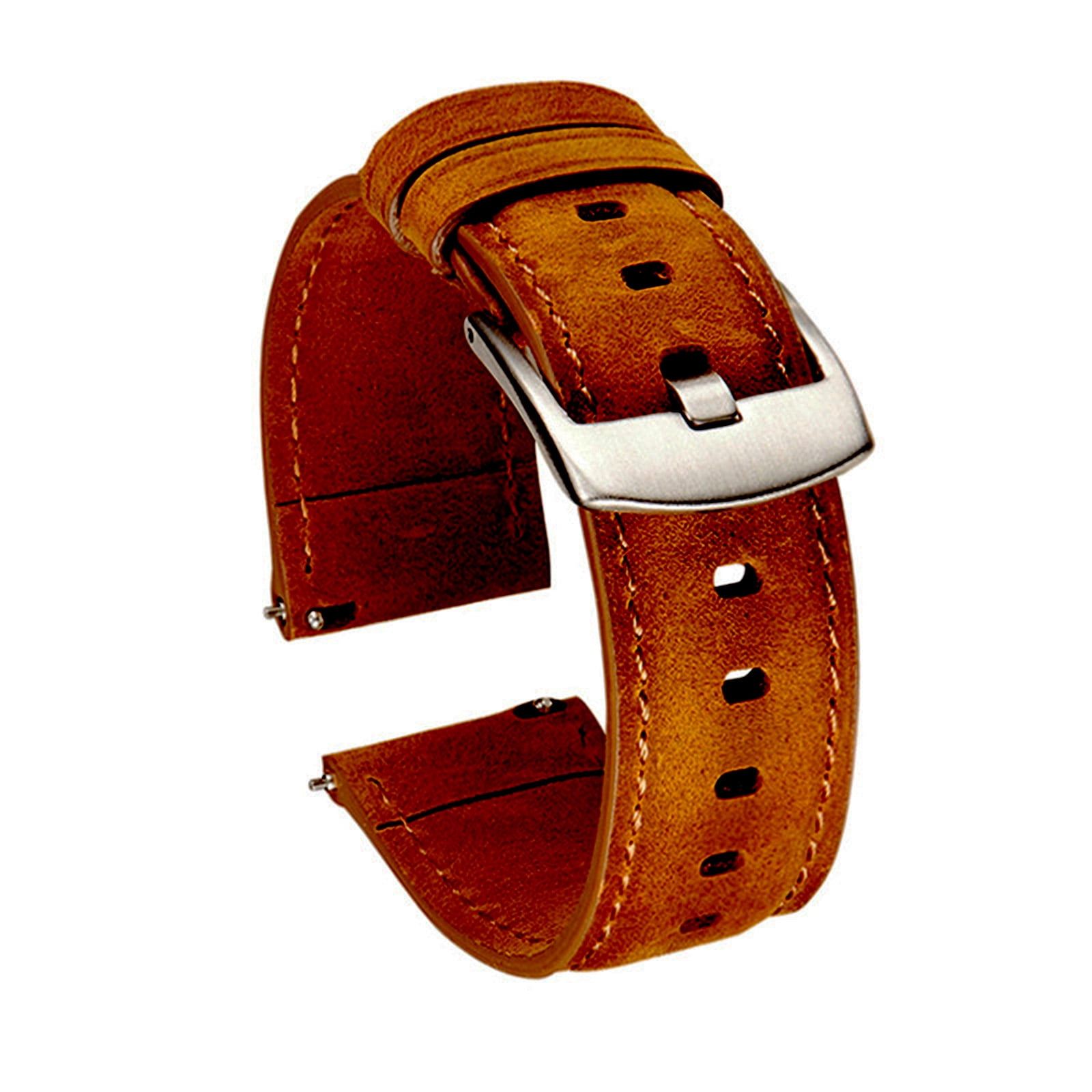 Designice Watch Bands,Genuine Leather Watch Band with Quick Release ...