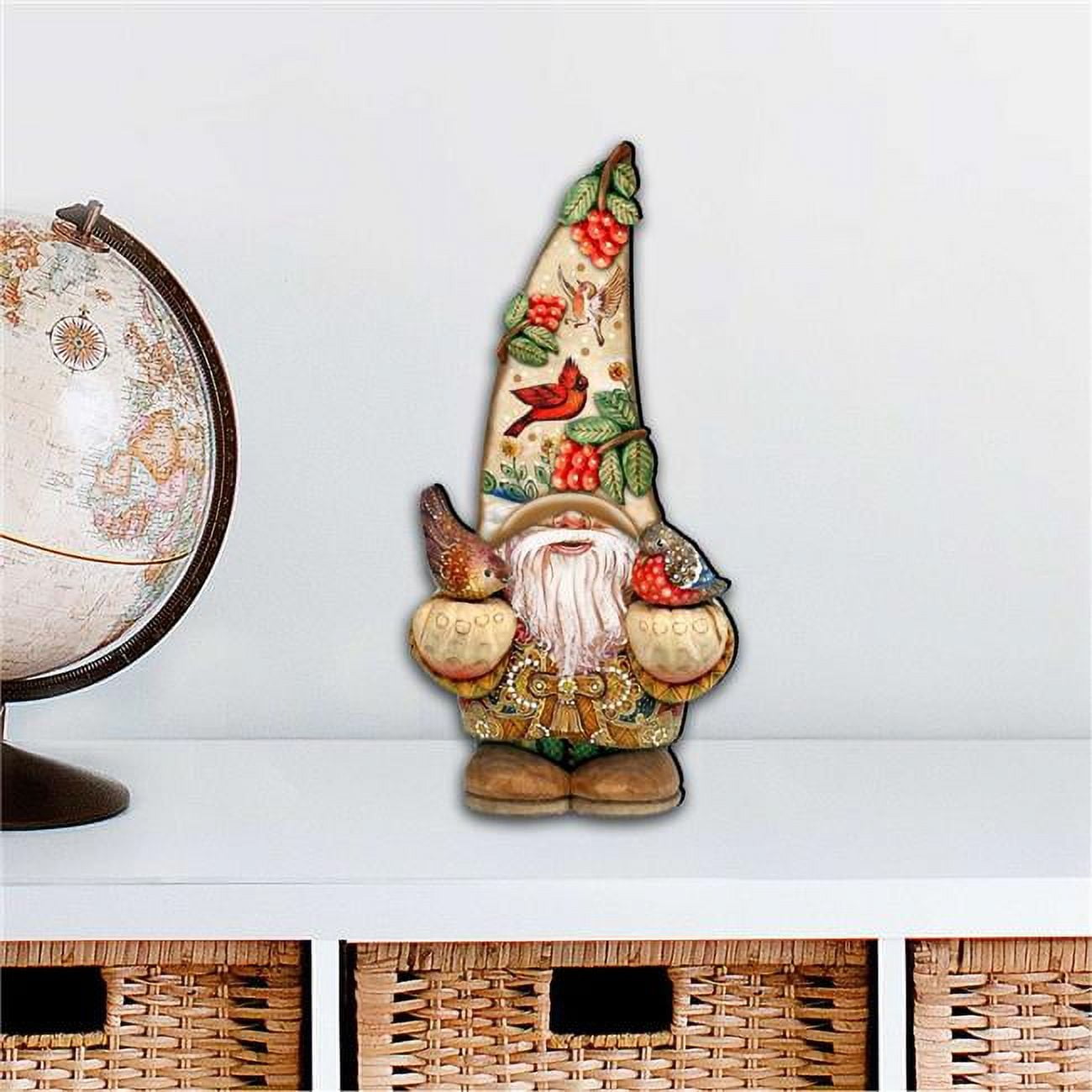 Designocracy 8611013M 12 x 9 in. Fall Dwarf Halloween Outdoor Decor ...